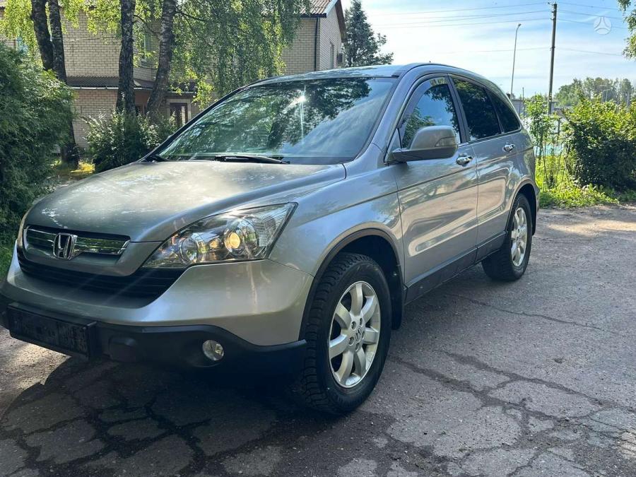 Pelēks Honda CR-V 2007 Utena, ar dzinēja tilpumu 2.20 L un nobraukumu 286 tūkst. km par 6250 €, foto 10 vietnē AUTOMOTO.COM.LV