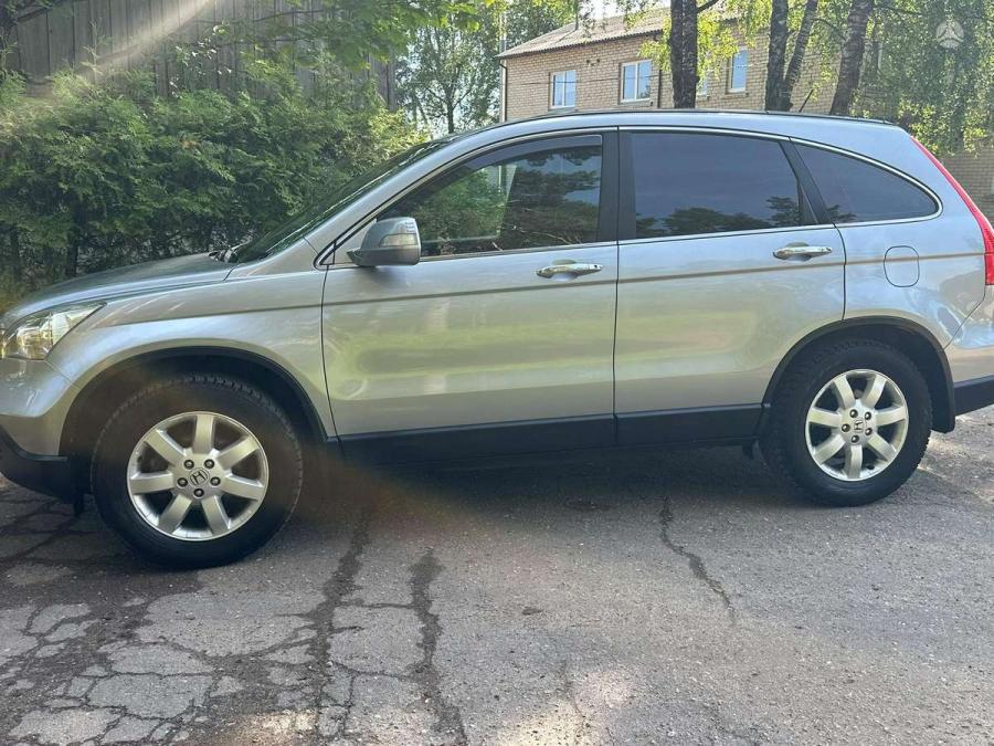 Pelēks Honda CR-V 2007 Utena, ar dzinēja tilpumu 2.20 L un nobraukumu 286 tūkst. km par 6250 €, foto 12 vietnē AUTOMOTO.COM.LV