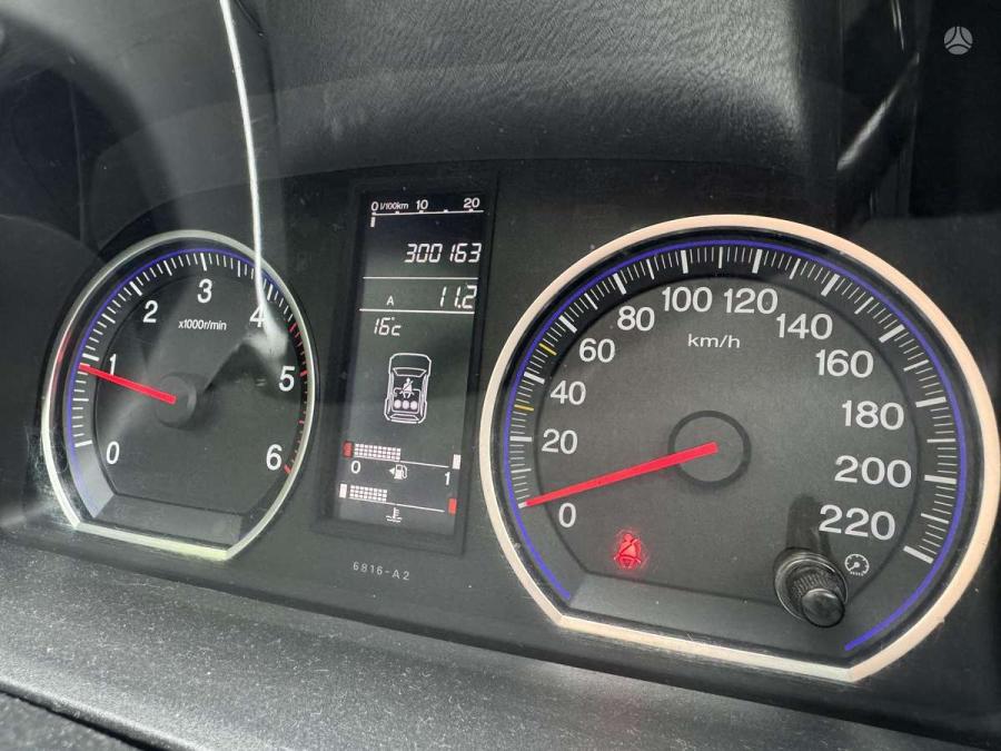 Grey Honda CR-V 2007 in Vilnius, with an engine capacity of 2.20 L and mileage of 300 thousand km for 4200 €, photo 20 on AUTOMOTO.COM.LV