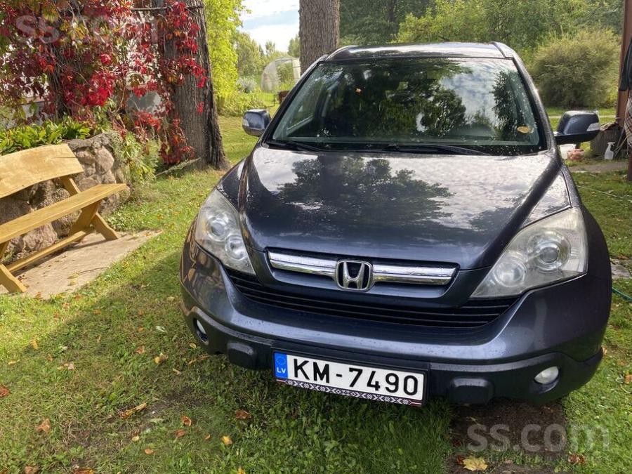 Pelēks Honda CR-V 2007 Madona, ar dzinēja tilpumu 2.20 L un nobraukumu 254 tūkst. km par 4350 €, foto 4 vietnē AUTOMOTO.COM.LV