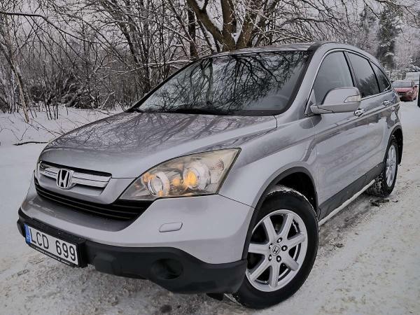 Pelēks Honda CR-V 2008 Trakai, ar dzinēja tilpumu 2.20 L un nobraukumu 292 tūkst. km par 3850 €, foto 1 vietnē AUTOMOTO.COM.LV