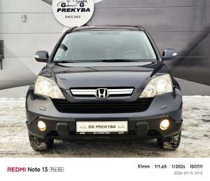 Grey Honda CR-V 2008 in Kaunas, with an engine capacity of 2.20 L and mileage of 224 thousand km for 5950 €, photo 3 on AUTOMOTO.COM.LV
