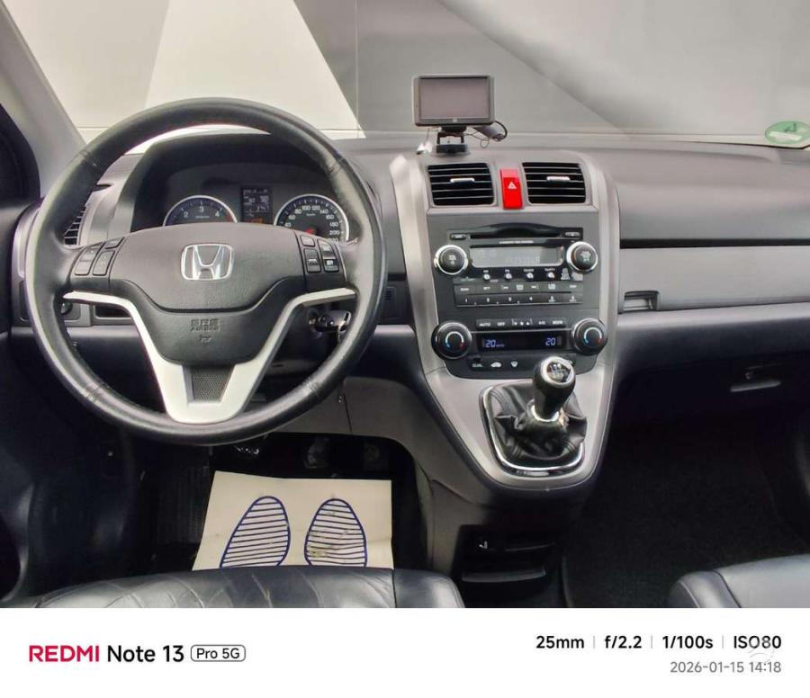 Grey Honda CR-V 2008 in Kaunas, with an engine capacity of 2.20 L and mileage of 224 thousand km for 5950 €, photo 14 on AUTOMOTO.COM.LV