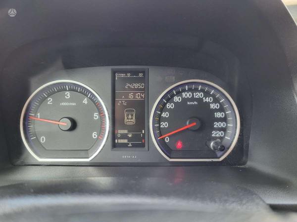 Pelēks Honda CR-V 2008 Plungė, ar dzinēja tilpumu 2.20 L un nobraukumu 243 tūkst. km par 2500 €, foto 10 vietnē AUTOMOTO.COM.LV
