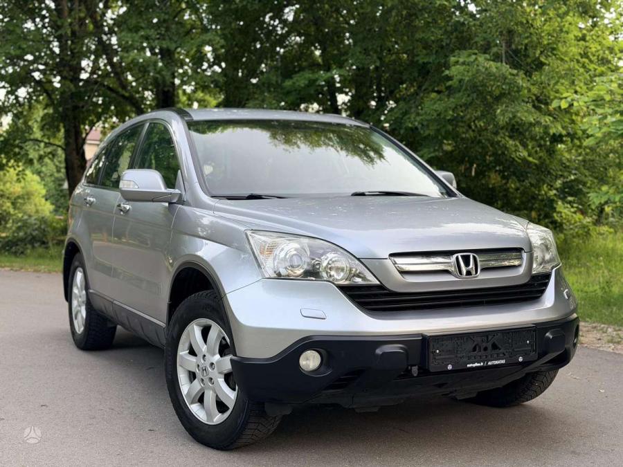 Pelēks Honda CR-V 2008 Utena, ar dzinēja tilpumu 2.00 L un nobraukumu 440 tūkst. km par 3990 €, foto 6 vietnē AUTOMOTO.COM.LV