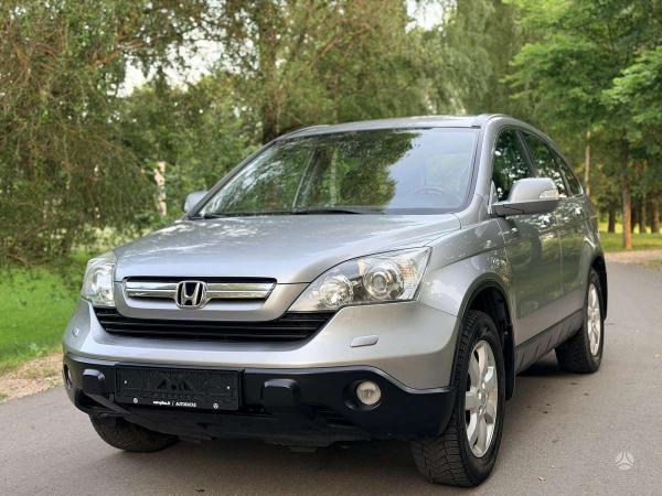 Pelēks Honda CR-V 2008 Utena, ar dzinēja tilpumu 2.00 L un nobraukumu 440 tūkst. km par 3990 €, foto 7 vietnē AUTOMOTO.COM.LV
