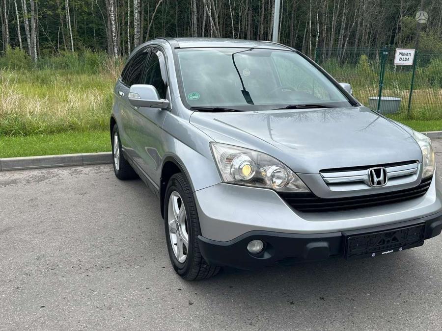 Pelēks Honda CR-V 2008 Utena, ar dzinēja tilpumu 2.20 L un nobraukumu 191 tūkst. km par 6350 €, foto 5 vietnē AUTOMOTO.COM.LV