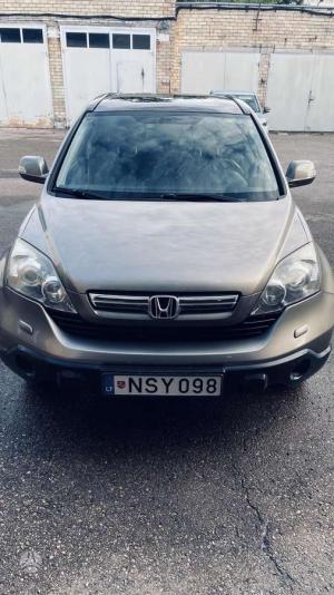 Grey Honda CR-V 2008 in Vilnius, with an engine capacity of 2.00 L and mileage of 291 thousand km for 3500 €, photo  on AUTOMOTO.COM.LV