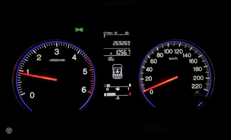 Pelēks Honda CR-V 2008 Viļņa, ar dzinēja tilpumu 2.20 L un nobraukumu 269 tūkst. km par 3850 €, foto 25 vietnē AUTOMOTO.COM.LV