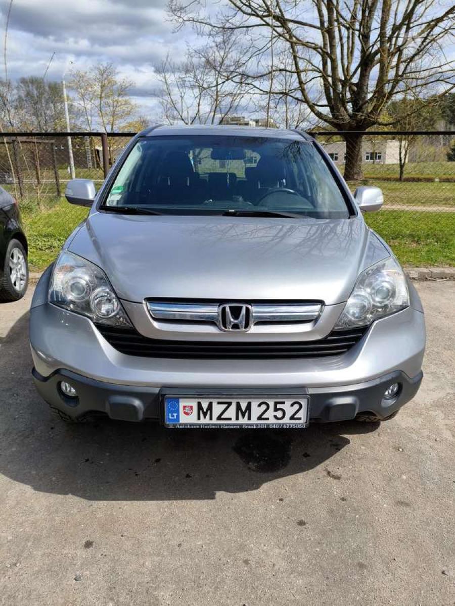 Pelēks Honda CR-V 2008 Viļņa, ar dzinēja tilpumu 2.20 L un nobraukumu 269 tūkst. km par 4500 €, foto 1 vietnē AUTOMOTO.COM.LV