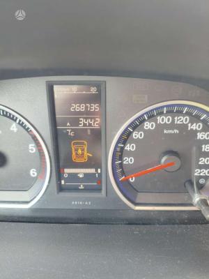 Pelēks Honda CR-V 2008 Viļņa, ar dzinēja tilpumu 2.20 L un nobraukumu 269 tūkst. km par 4500 €, foto 13 vietnē AUTOMOTO.COM.LV