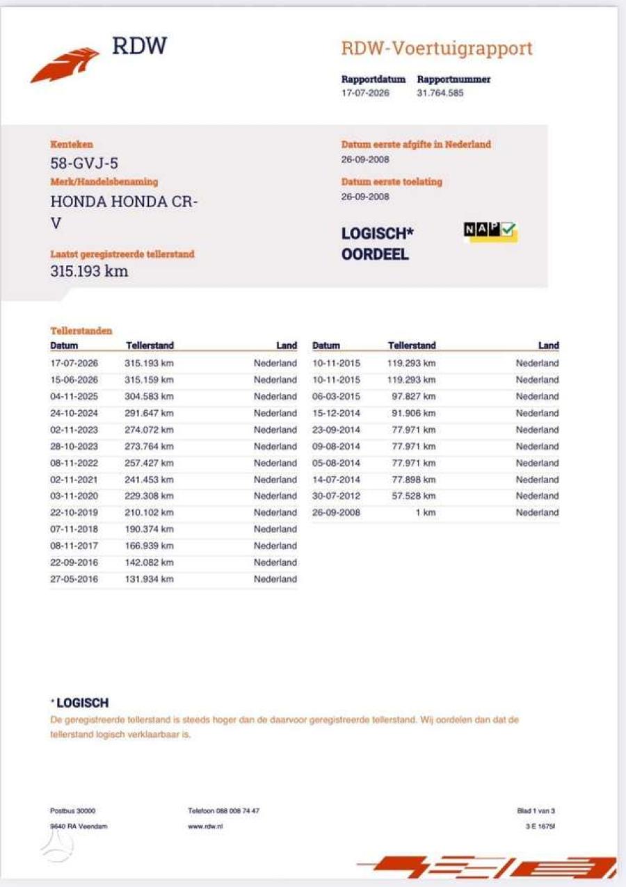 Серый Хонда СРВ 2008 в Вильнюс, объемом двигателя 2.00 л и пробегом 316 тыс. км за 6750 €, фото 38 на AUTOMOTO.COM.LV