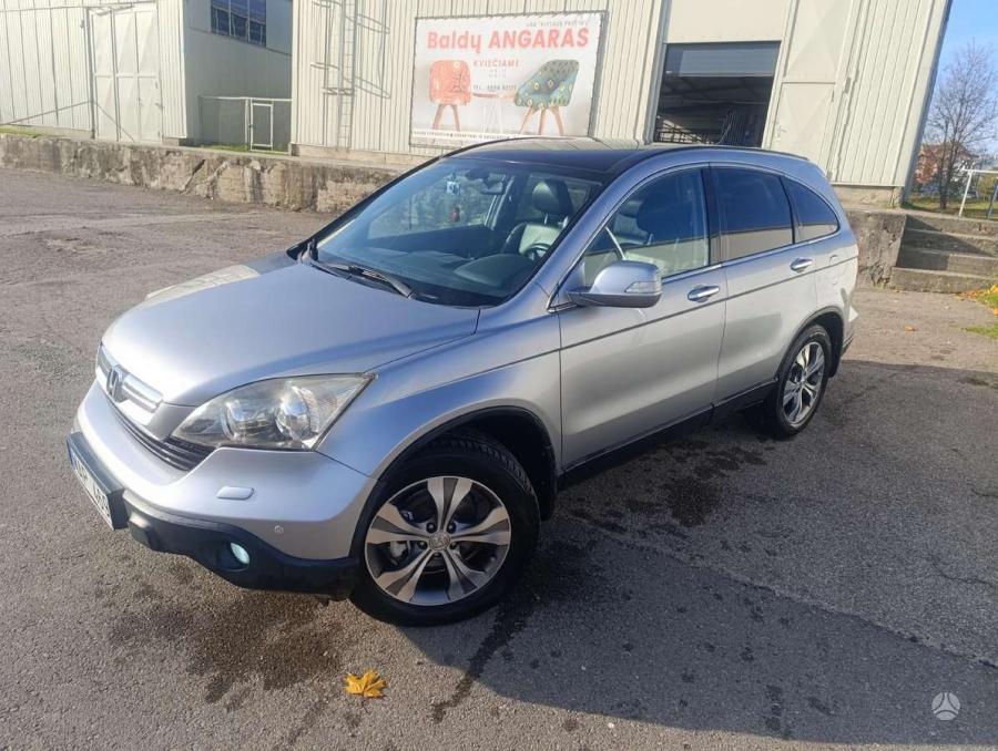 Pelēks Honda CR-V 2009 Alīta, ar dzinēja tilpumu 1.99 L un nobraukumu 277 tūkst. km par 5500 €, foto 2 vietnē AUTOMOTO.COM.LV