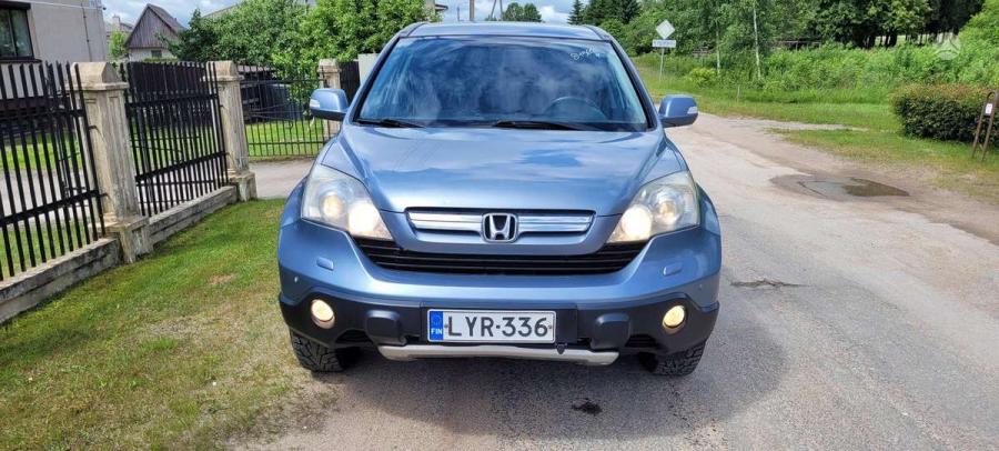 Pelēks Honda CR-V 2009 Plungė, ar dzinēja tilpumu 0.00 L un nobraukumu 280 tūkst. km par 4200 €, foto 3 vietnē AUTOMOTO.COM.LV