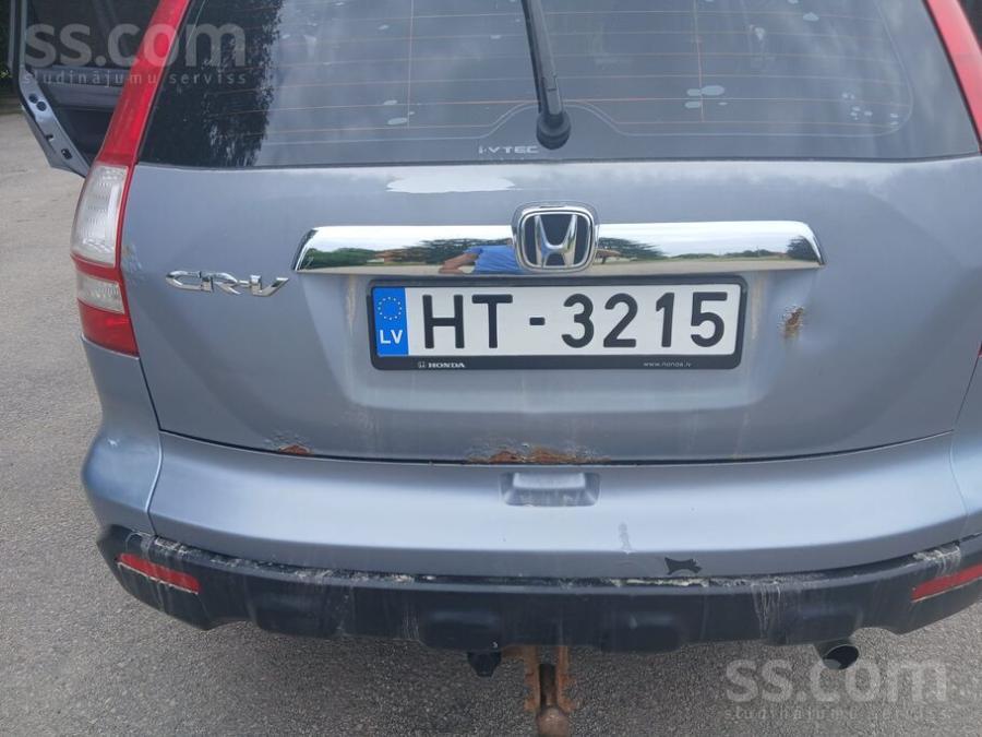Pelēks Honda CR-V 2009 Ogre, ar dzinēja tilpumu 2.00 L un nobraukumu 434 tūkst. km par 1800 €, foto 8 vietnē AUTOMOTO.COM.LV