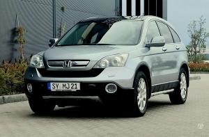 Grey Honda CR-V 2009 in Vilnius, with an engine capacity of 2.20 L and mileage of 268 thousand km for 5850 €, photo  on AUTOMOTO.COM.LV