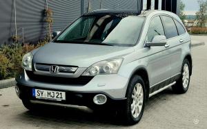 Grey Honda CR-V 2009 in Vilnius, with an engine capacity of 2.20 L and mileage of 268 thousand km for 5850 €, photo 5 on AUTOMOTO.COM.LV