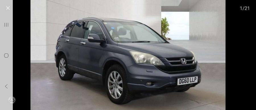 Pelēks Honda CR-V 2010 Panevēža, ar dzinēja tilpumu 2.20 L un nobraukumu 225 tūkst. km par 2990 €, foto 1 vietnē AUTOMOTO.COM.LV