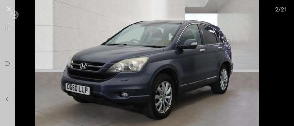 Pelēks Honda CR-V 2010 Panevēža, ar dzinēja tilpumu 2.20 L un nobraukumu 225 tūkst. km par 2990 €, foto 3 vietnē AUTOMOTO.COM.LV