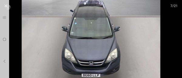 Pelēks Honda CR-V 2010 Panevēža, ar dzinēja tilpumu 2.20 L un nobraukumu 225 tūkst. km par 2990 €, foto 8 vietnē AUTOMOTO.COM.LV