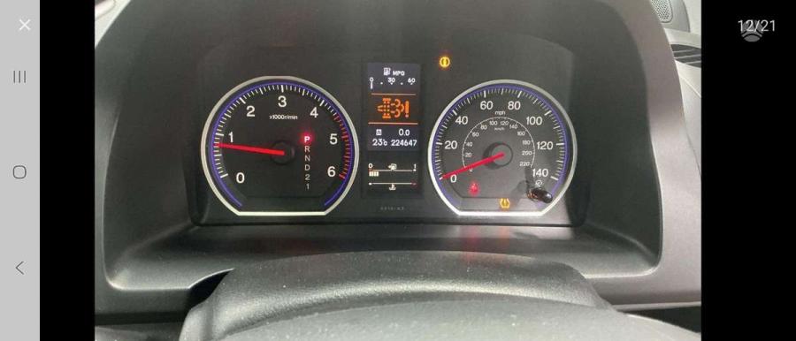 Pelēks Honda CR-V 2010 Panevēža, ar dzinēja tilpumu 2.20 L un nobraukumu 225 tūkst. km par 2990 €, foto 15 vietnē AUTOMOTO.COM.LV