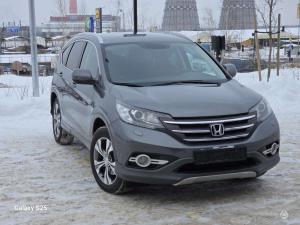 Grey Honda CR-V 2012 in Vilnius, with an engine capacity of 2.20 L and mileage of 280 thousand km for 9990 €, photo 3 on AUTOMOTO.COM.LV