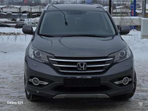 Grey Honda CR-V 2012 in Vilnius, with an engine capacity of 2.20 L and mileage of 280 thousand km for 9990 €, photo 4 on AUTOMOTO.COM.LV