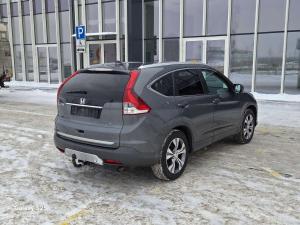 Grey Honda CR-V 2012 in Vilnius, with an engine capacity of 2.20 L and mileage of 280 thousand km for 9990 €, photo 9 on AUTOMOTO.COM.LV