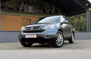 Grey Honda CR-V 2012 in Druskininkai, with an engine capacity of 2.20 L and mileage of 284 thousand km for 7700 €, photo 12 on AUTOMOTO.COM.LV
