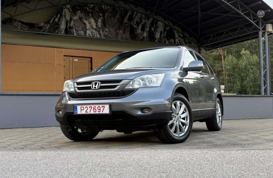 Grey Honda CR-V 2012 in Druskininkai, with an engine capacity of 2.20 L and mileage of 284 thousand km for 7700 €, photo 12 on AUTOMOTO.COM.LV