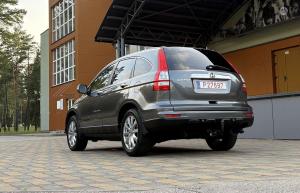 Grey Honda CR-V 2012 in Druskininkai, with an engine capacity of 2.20 L and mileage of 284 thousand km for 7700 €, photo 15 on AUTOMOTO.COM.LV