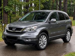 Grey Honda CR-V 2012 in Vilnius, with an engine capacity of 2.20 L and mileage of 171 thousand km for 8700 €, photo 6 on AUTOMOTO.COM.LV