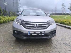 Grey Honda CR-V 2013 in Vilnius, with an engine capacity of 2.20 L and mileage of 228 thousand km for 8300 €, photo 4 on AUTOMOTO.COM.LV