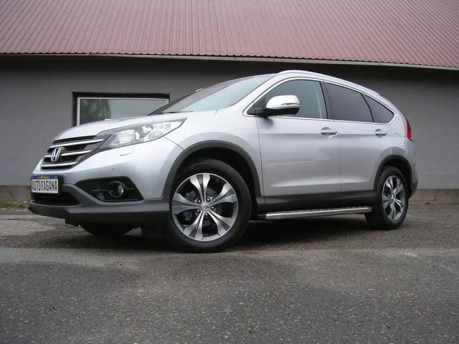 Pelēks Honda CR-V 2013 Sigulda, ar dzinēja tilpumu 2.00 L un nobraukumu 172 tūkst. km par 13650 €, foto 1 vietnē AUTOMOTO.COM.LV