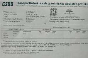 Pelēks Honda CR-V 2013 Sigulda, ar dzinēja tilpumu 2.00 L un nobraukumu 172 tūkst. km par 13650 €, foto 35 vietnē AUTOMOTO.COM.LV