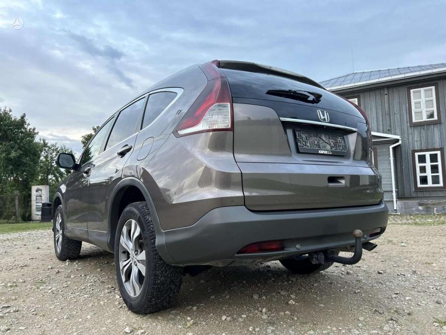 Pelēks Honda CR-V 2013 Kaišiadorys, ar dzinēja tilpumu 2.20 L un nobraukumu 286 tūkst. km par 7850 €, foto 13 vietnē AUTOMOTO.COM.LV
