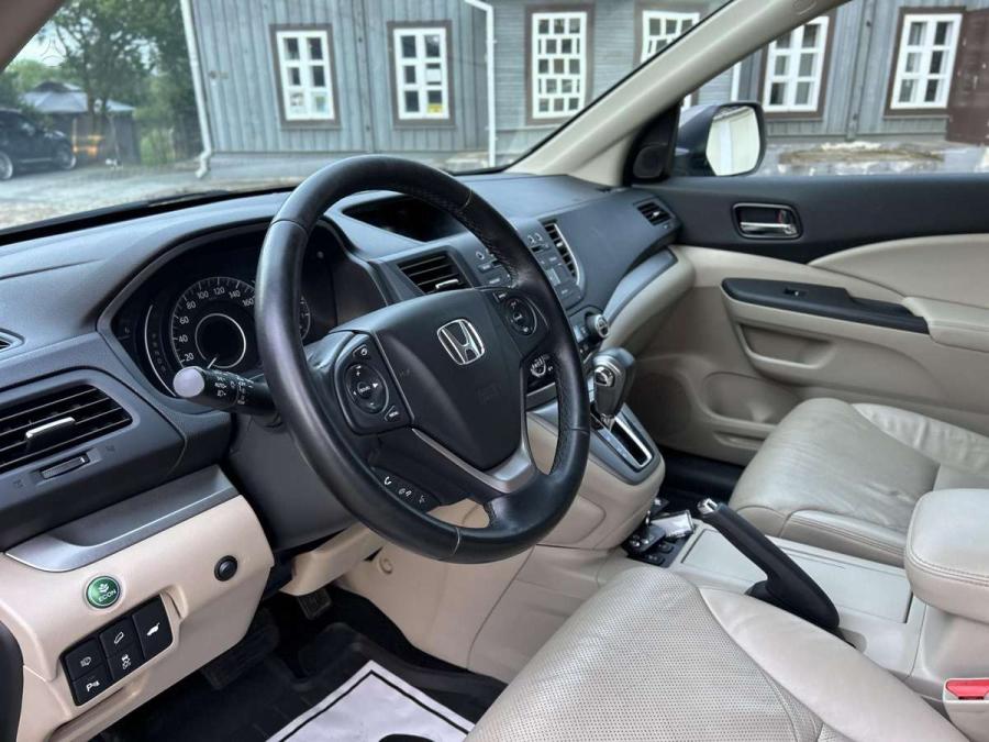 Pelēks Honda CR-V 2013 Kaišiadorys, ar dzinēja tilpumu 2.20 L un nobraukumu 286 tūkst. km par 7850 €, foto 15 vietnē AUTOMOTO.COM.LV