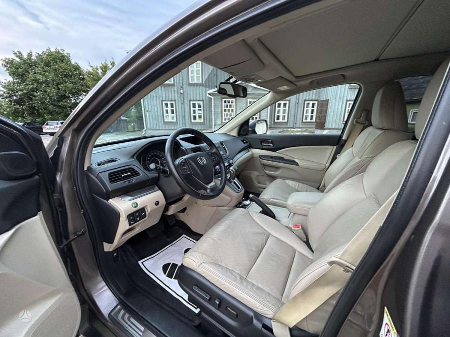 Pelēks Honda CR-V 2013 Kaišiadorys, ar dzinēja tilpumu 2.20 L un nobraukumu 286 tūkst. km par 7850 €, foto 16 vietnē AUTOMOTO.COM.LV