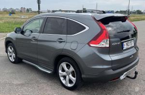 Grey Honda CR-V 2013 in Kaunas, with an engine capacity of 2.20 L and mileage of 218 thousand km for 12799 €, photo 8 on AUTOMOTO.COM.LV
