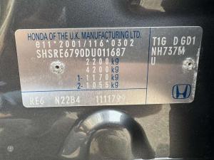 Grey Honda CR-V 2013 in Kaunas, with an engine capacity of 2.20 L and mileage of 218 thousand km for 12799 €, photo 30 on AUTOMOTO.COM.LV