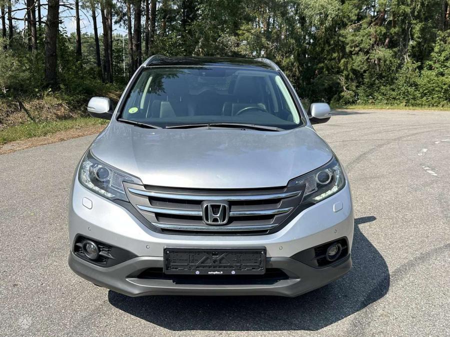 Pelēks Honda CR-V 2013 Ukmergė, ar dzinēja tilpumu 2.20 L un nobraukumu 265 tūkst. km par 7950 €, foto 3 vietnē AUTOMOTO.COM.LV