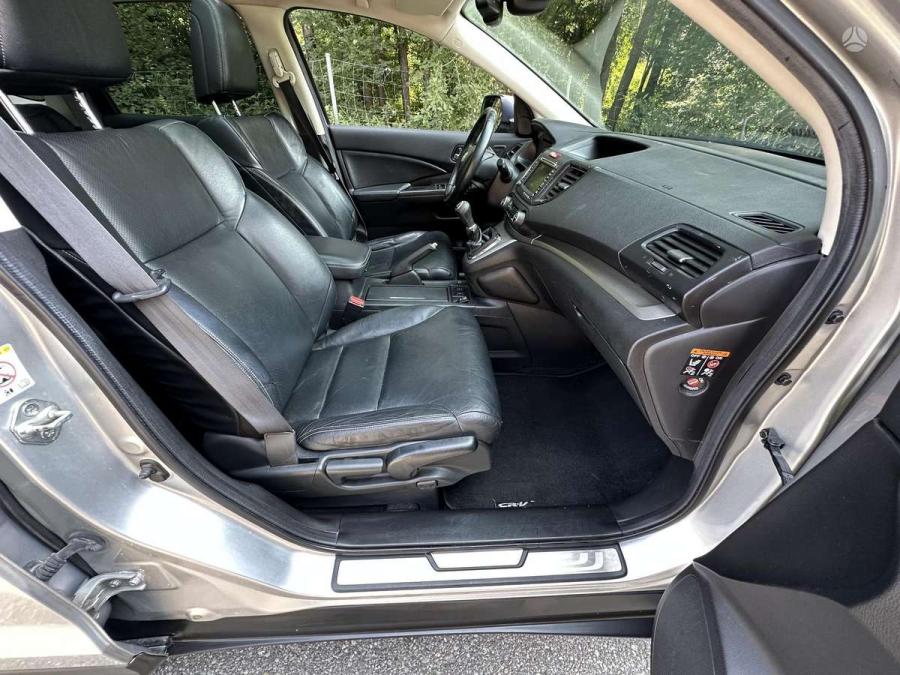 Pelēks Honda CR-V 2013 Ukmergė, ar dzinēja tilpumu 2.20 L un nobraukumu 265 tūkst. km par 7950 €, foto 9 vietnē AUTOMOTO.COM.LV