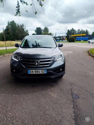 Grey Honda CR-V 2013 in Taurage, with an engine capacity of 1.60 L and mileage of 176 thousand km for 8600 €, photo  on AUTOMOTO.COM.LV