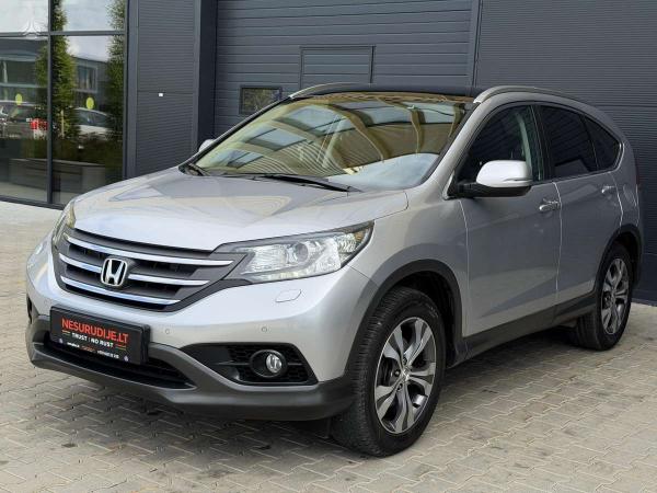 Pelēks Honda CR-V 2013 Viļņa, ar dzinēja tilpumu 2.20 L un nobraukumu 220 tūkst. km par 12999 €, foto 2 vietnē AUTOMOTO.COM.LV