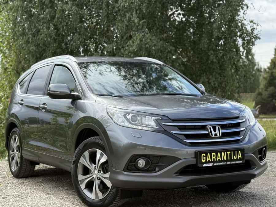 Pelēks Honda CR-V 2013 Šauļi, ar dzinēja tilpumu 2.20 L un nobraukumu 284 tūkst. km par 12999 €, foto 1 vietnē AUTOMOTO.COM.LV