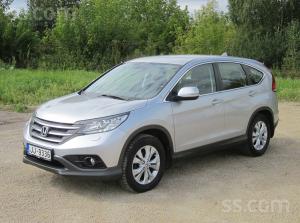 Pelēks Honda CR-V 2013 Rīga, ar dzinēja tilpumu 2.00 L un nobraukumu 136 tūkst. km par 11500 €, foto  vietnē AUTOMOTO.COM.LV
