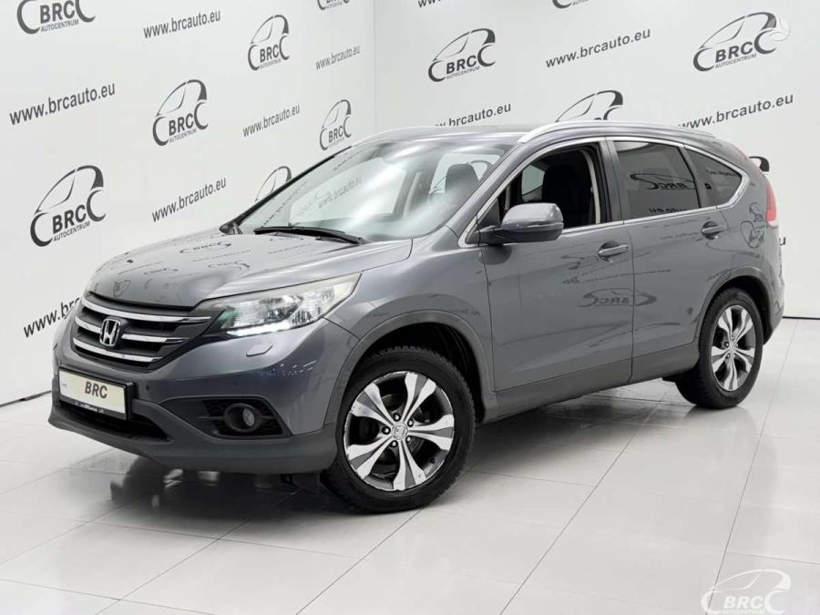 Grey Honda CR-V 2014 in Vilnius, with an engine capacity of 1.60 L and mileage of 264 thousand km for 7500 €, photo 1 on AUTOMOTO.COM.LV