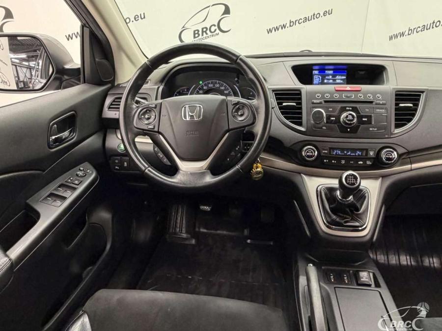 Grey Honda CR-V 2014 in Vilnius, with an engine capacity of 1.60 L and mileage of 264 thousand km for 7500 €, photo 14 on AUTOMOTO.COM.LV