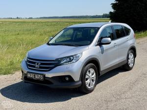 Pelēks Honda CR-V 2014 Vilkaviškis, ar dzinēja tilpumu 2.20 L un nobraukumu 277 tūkst. km par 8700 €, foto  vietnē AUTOMOTO.COM.LV