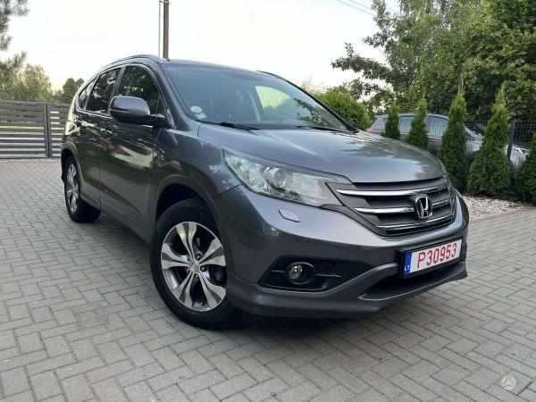 Pelēks Honda CR-V 2014 Druskininkai, ar dzinēja tilpumu 1.60 L un nobraukumu 189 tūkst. km par 9490 €, foto 5 vietnē AUTOMOTO.COM.LV